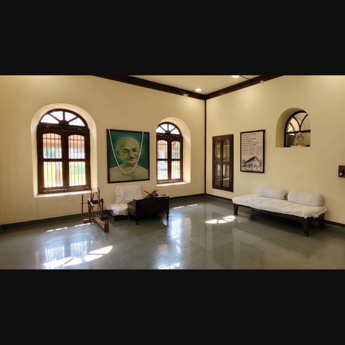 ashram interior