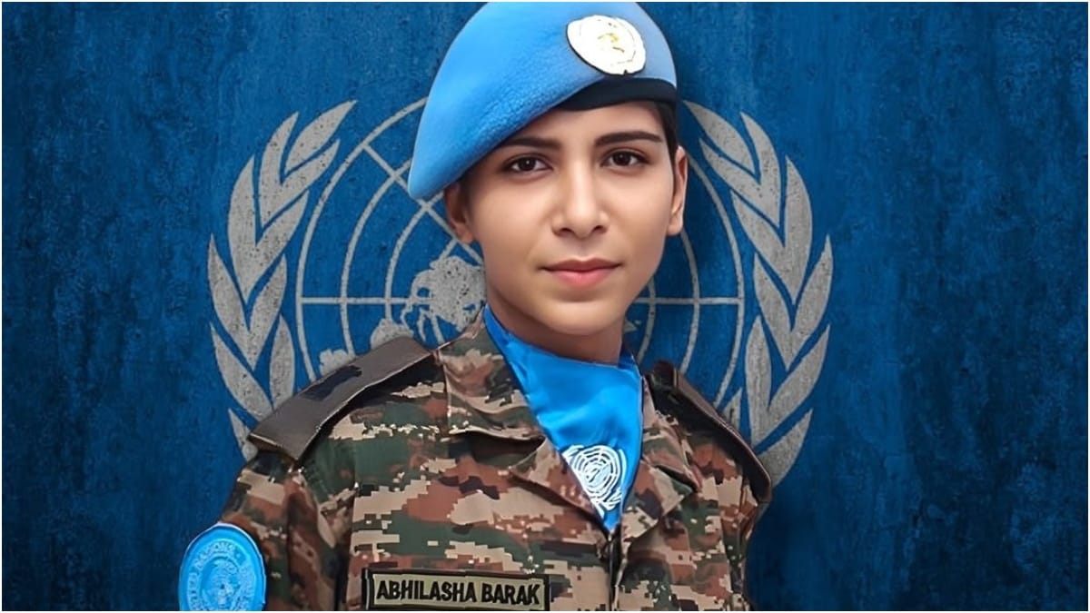 Meet Indian Army's Major Abhilasha Barak, recipient of the UN Military ...