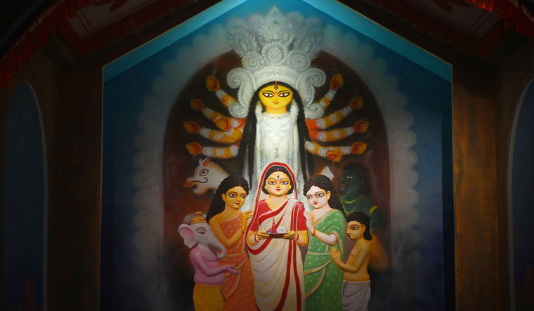IN PHOTOS: The splendour of Kolkata's Durga Puja Pandals in 2021- The Week