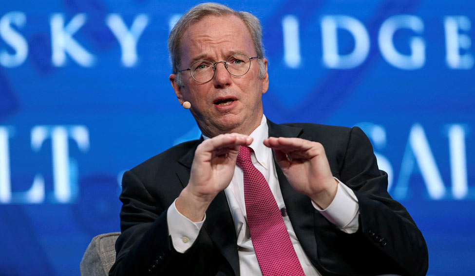 Alphabet's Eric Schmidt to step down as executive chairman