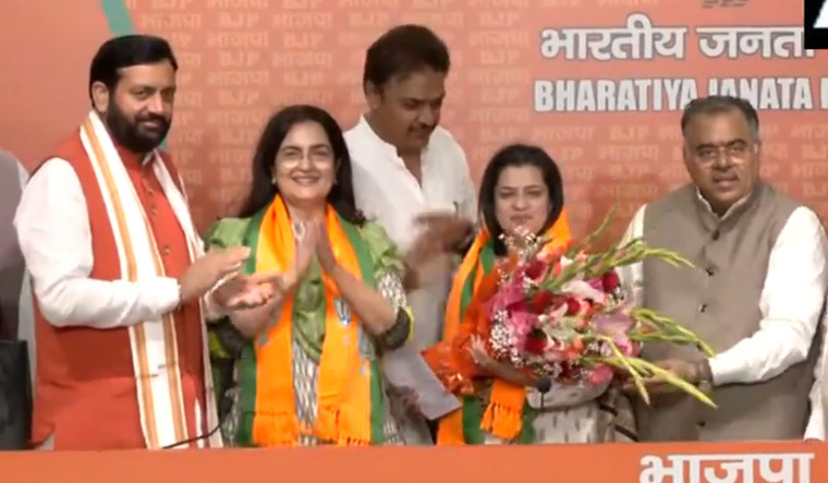 Setback for Haryana Congress ahead of assembly polls as Kiran Choudhry ...
