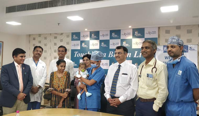 Ahmedabad hospital performs liver transplant surgery on 7-month-old ...
