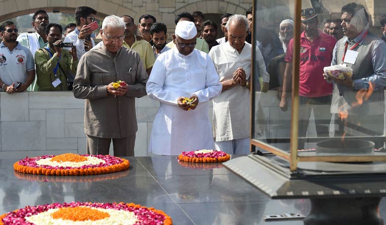 Anna Hazare begins indefinite hunger strike for Lokpal- The Week