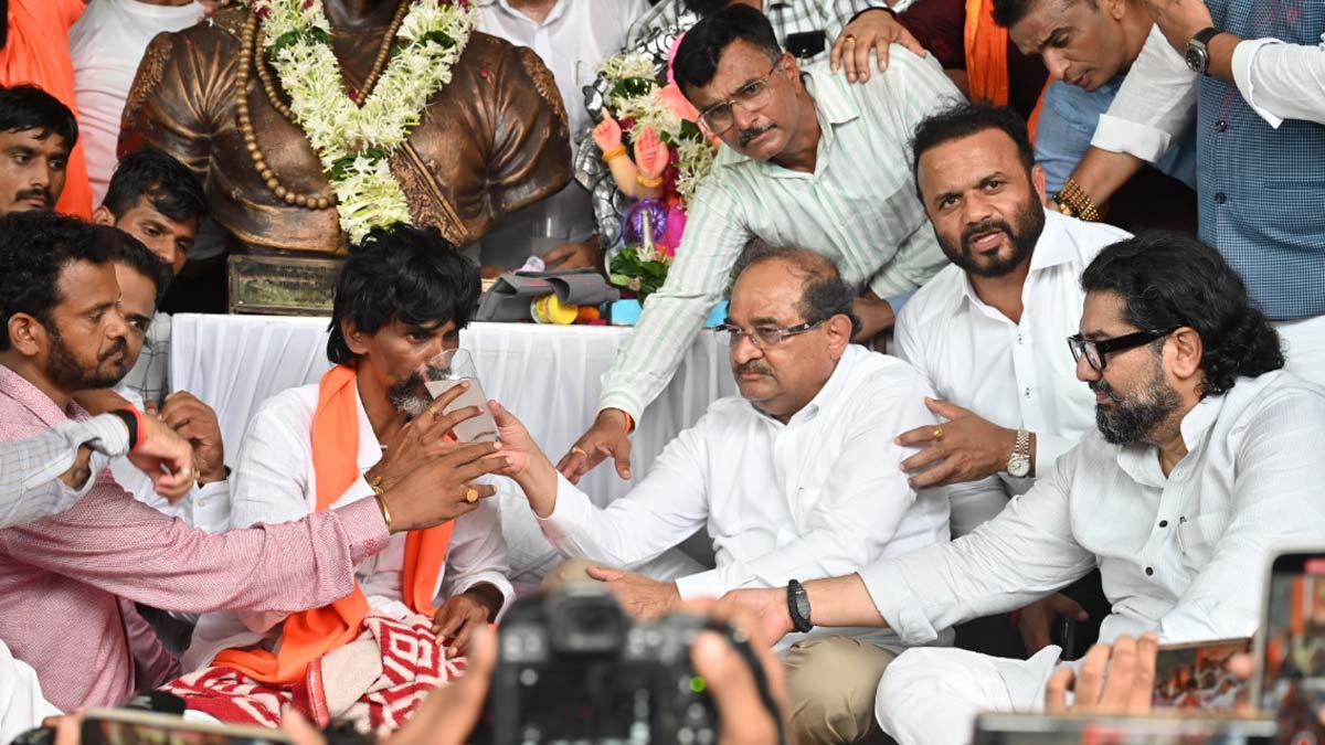 Manoj Jarange wins: Maratha quota activist ends hunger strike after govt accepts his demands ...