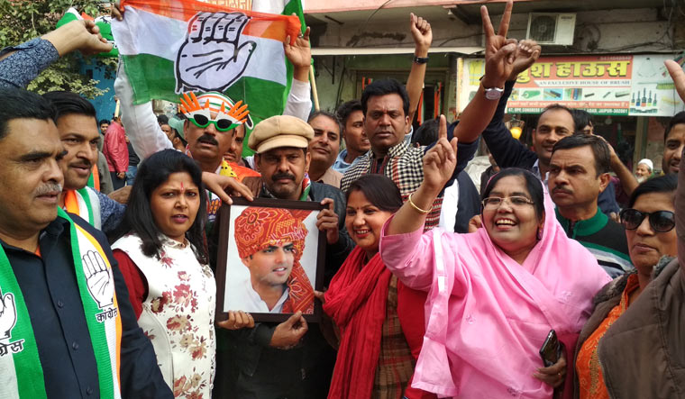Congress leads in Rajasthan, 6 seats short of magic mark- The Week