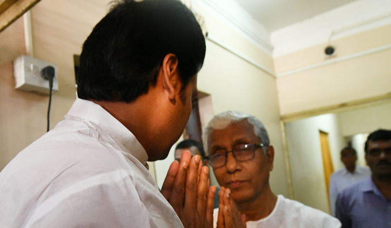 BJP's probable Tripura CM candidate meets Sarkar- The Week