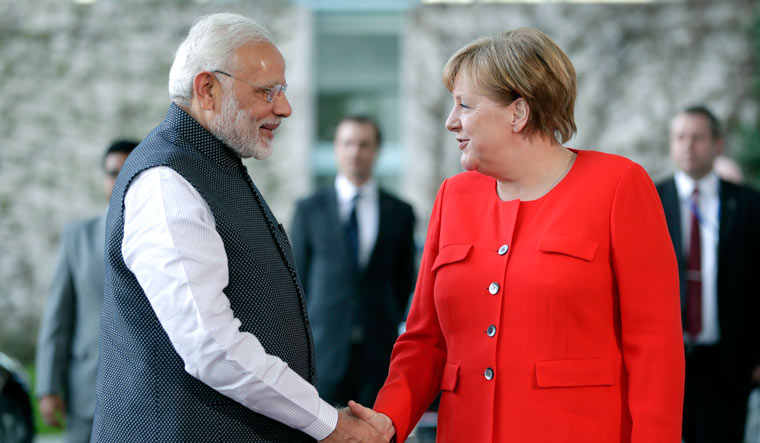 PM Modi holds talks with German Chancellor Merkel- The Week