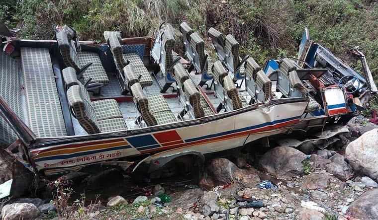 47 killed as bus falls into gorge in Uttarakhand- The Week