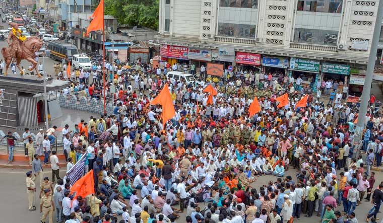 Maratha outfits step up quota stir, call for Maharashtra bandh- The Week