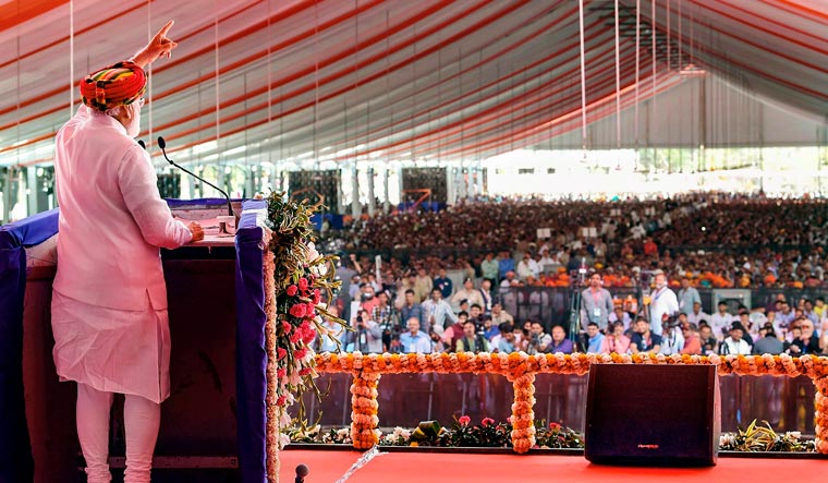 Modi inaugurates slew of projects in Gujarat, targets opposition- The Week