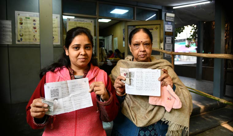 After slow start, voting slightly picks up in Delhi election- The Week