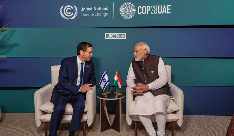 PM Modi meets Israeli president, bats for ‘durable resolution’ to end ...