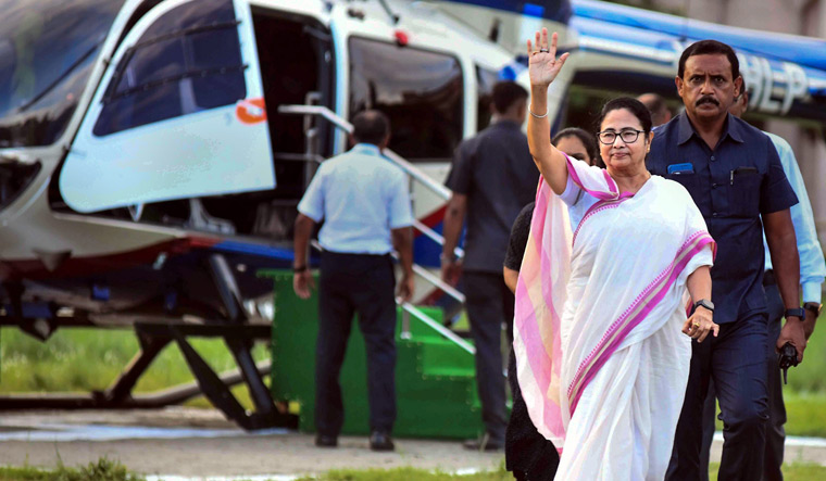 Mamata Banerjee's chopper makes emergency landing due to bad weather- The Week
