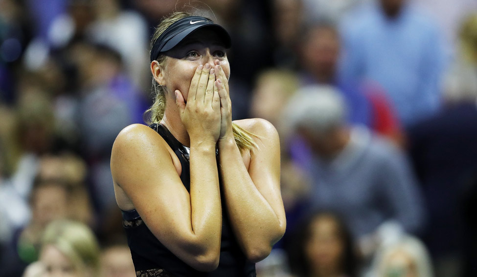 Sharapova makes Grand Slam return with electrifying win