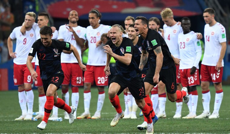 Croatia beat Denmark on penalties, set quarterfinal date with Russia ...