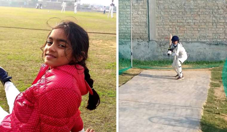 7-year-old girl’s batting technique receives praise from top cricketers ...