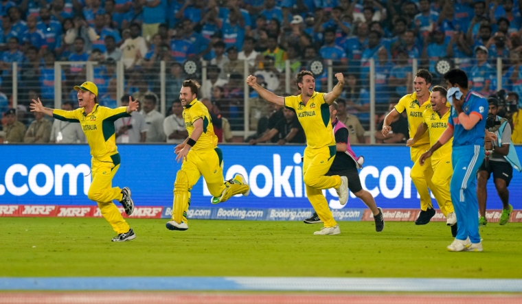 Australia beat India by six wickets to lift sixth cricket World Cup ...