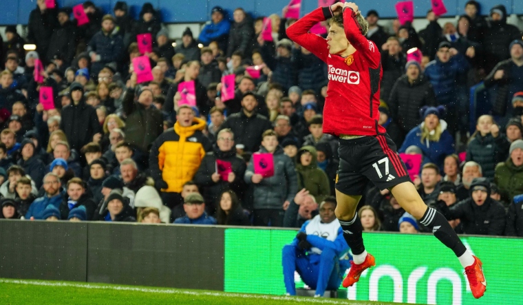 Watch: Garnacho hits 'Siuu' after wonder goal against Everton- The Week