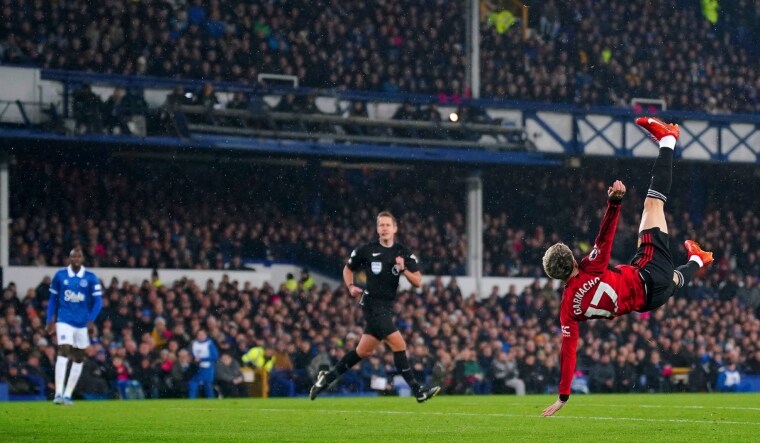 Watch: Garnacho hits 'Siuu' after wonder goal against Everton- The Week
