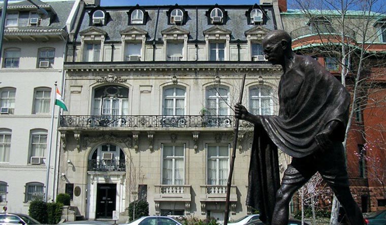 Sikh separatists protest in front of Indian Embassy in US- The Week