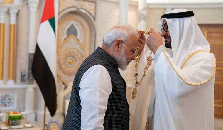 Pak's Senate Chairman cancels UAE visit after PM Modi honoured by Gulf ...