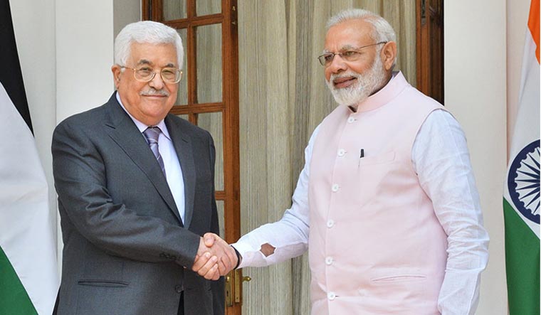 Modi holds talks with Palestinian Prez Mahmoud Abbas; discusses COVID ...