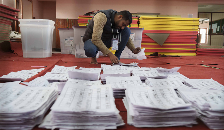 Nepali Congress wins 55 seats, starts consultation with other parties ...