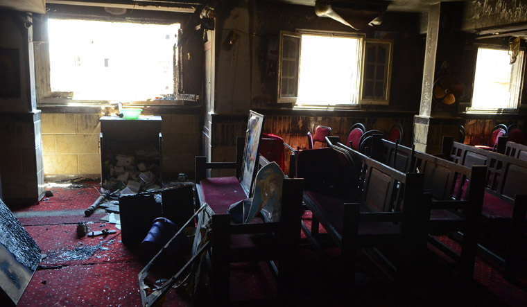 Egypt: 41 including 15 children killed in fire at Cairo church- The Week