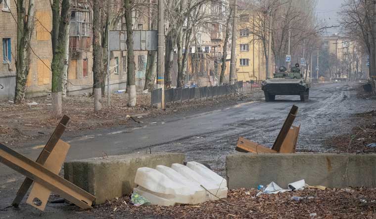Russia sending people in waves, says Zelenskyy as battle for Bakhmut ...