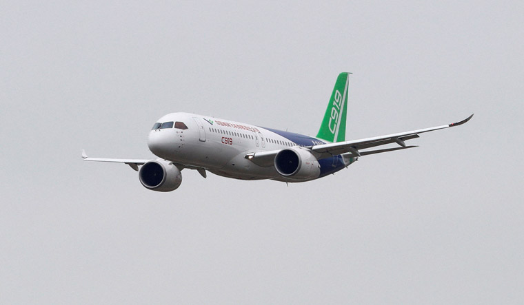 China's indigenously developed C919 passenger aircraft to make maiden ...