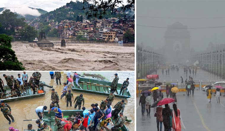 Rain fury continues in north India; 39 NDRF teams deployed in 4 states ...