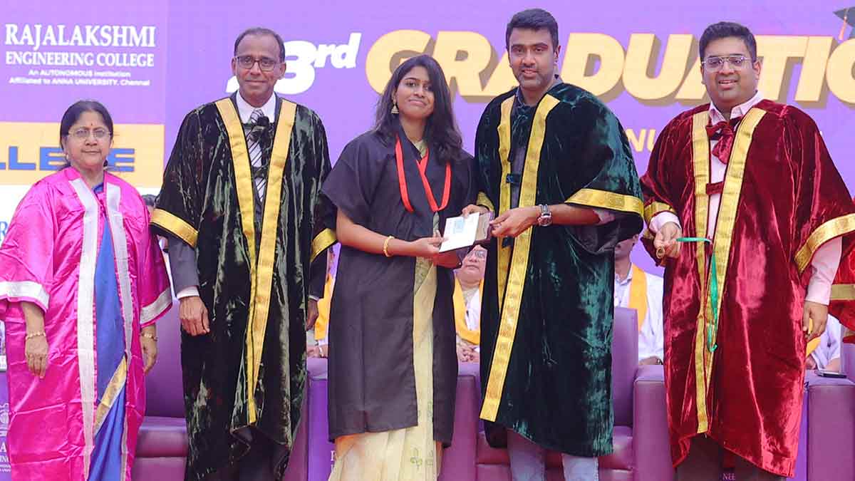 23rd Graduation Day of Rajalakshmi Engineering College held, 1,601 ...
