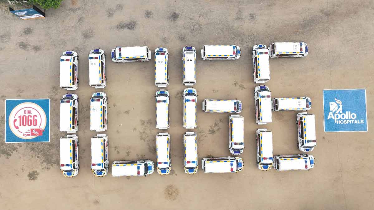 On World Emergency Medicine Day, Apollo Hospitals Launches ‘Fleet of Hope’ to Raise Awareness on ...