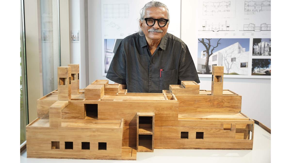 B.V. Doshi Memorial Exhibition in Kolkata is a fitting tribute to India ...