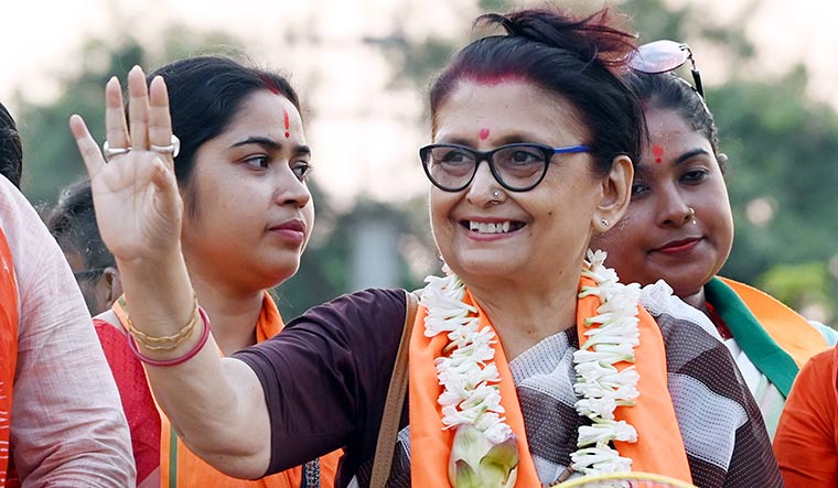 I don’t need a bag or lipstick, says Krishnanagar BJP candidate Amrita Roy- The Week