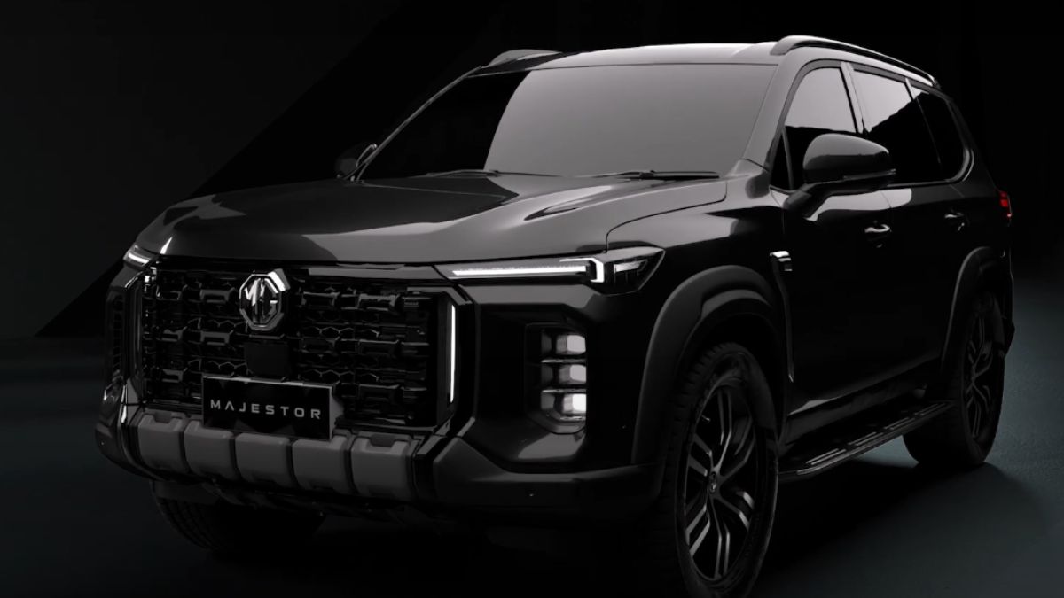 New full-size SUV in India: MG Majestor to take on the mighty Toyota ...