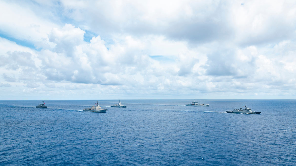 South China Sea heats up with maritime activity as US, Australia, New ...