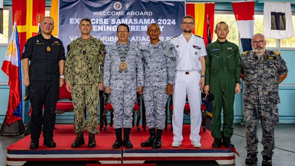 US, Philippines and allies begin 'Sama Sama' joint naval drill near ...