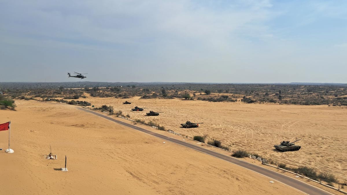 Indian Army, Air Force perfect battlefield coordination during two-day ...