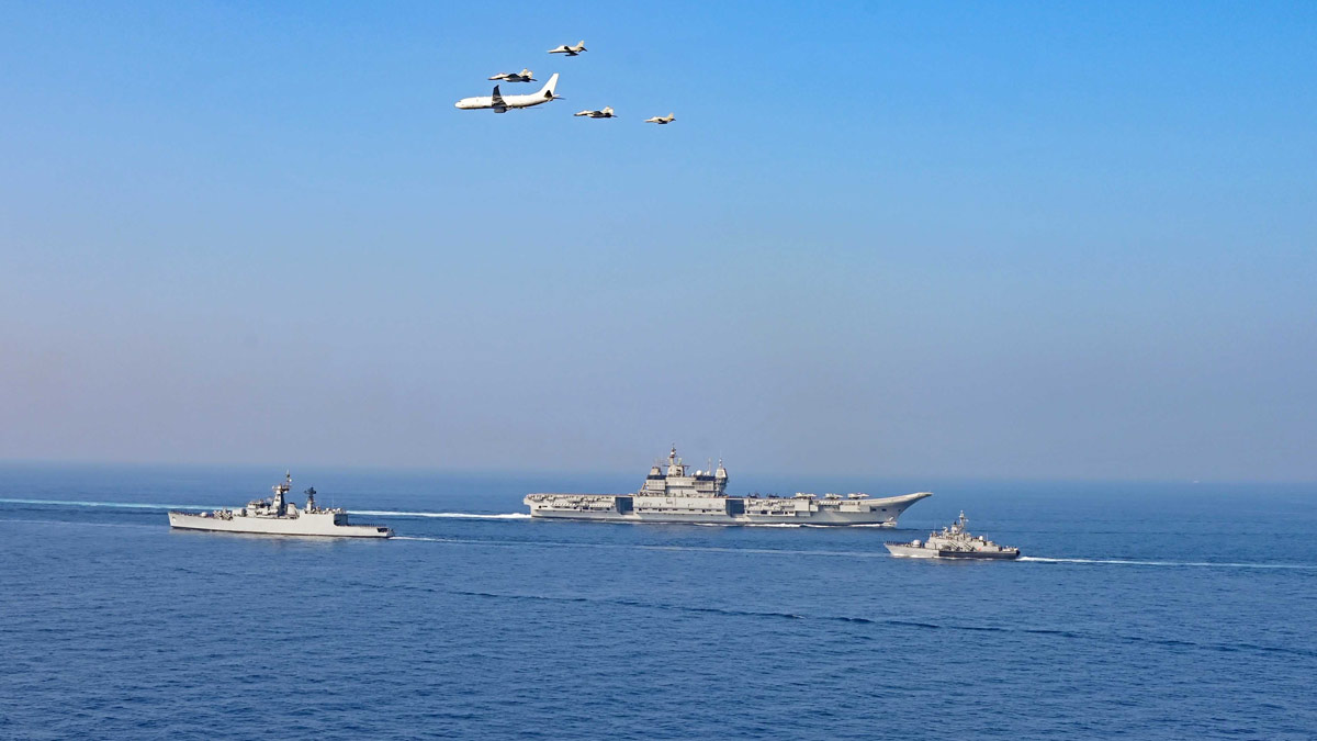 Indian Navy's TROPEX 2025: 65 naval ships, 9 submarines, over 80 ...