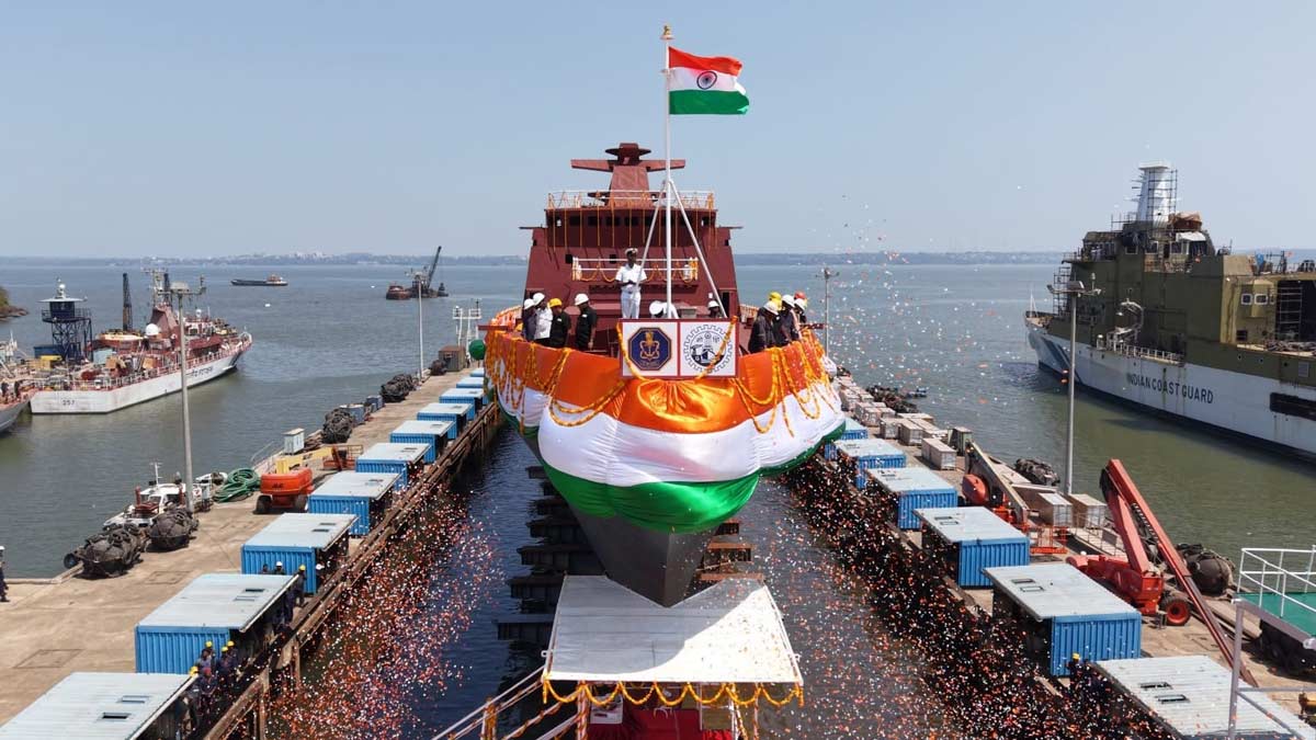 India's warship might grows: Weapon-intensive, stealth frigate ‘Tavasya ...