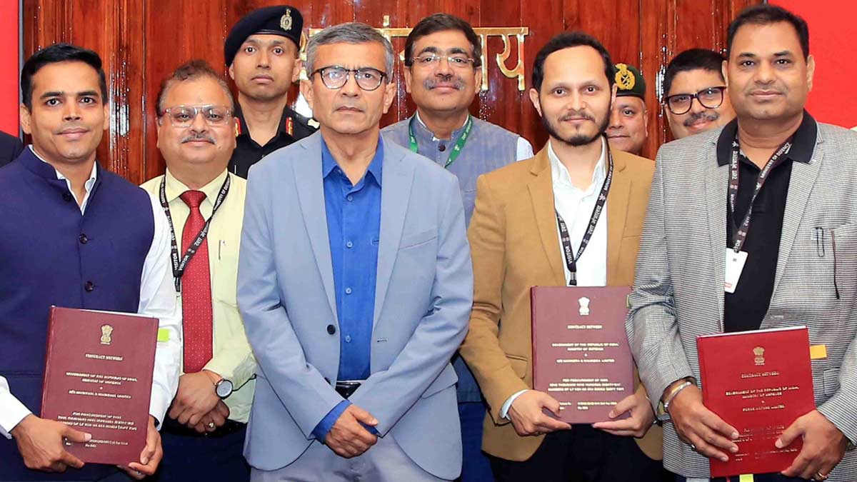 India arms up: Defence contracts signed for NAMIS Tracked version of ...