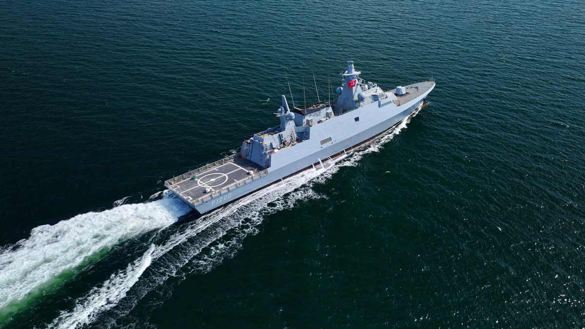 Pakistan's Türkiye-made highly advanced warship begins sea trials in ...