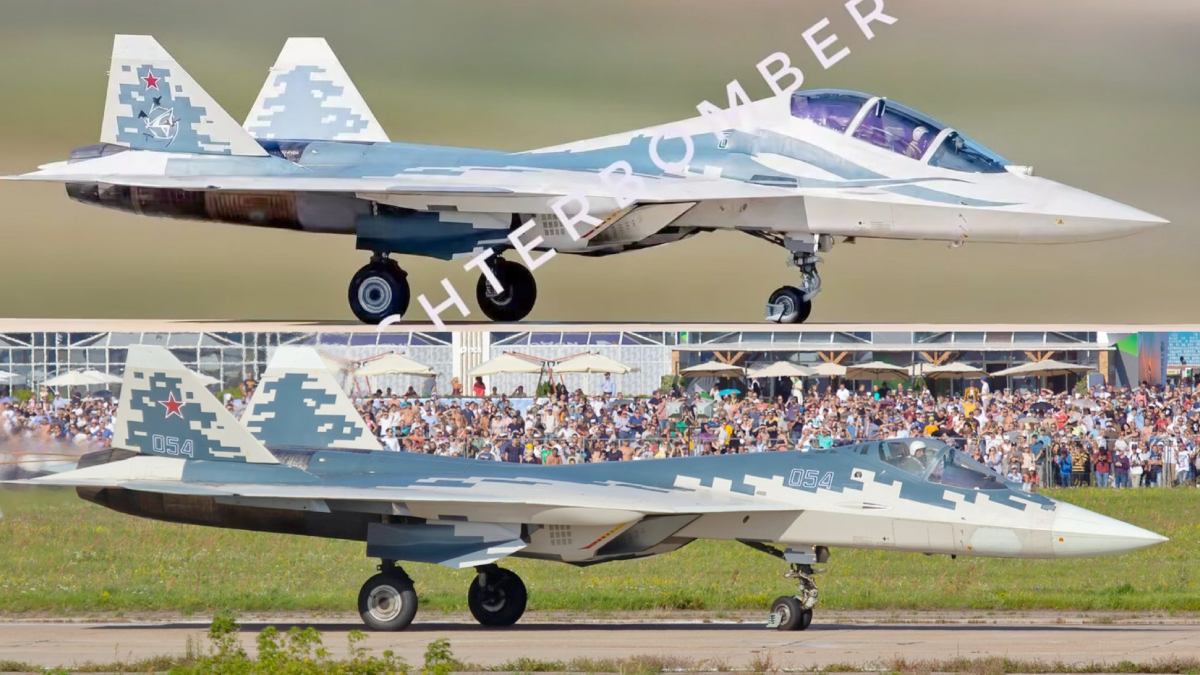 A Su-57 variant for India already in the making? Did Russia just unveil ...