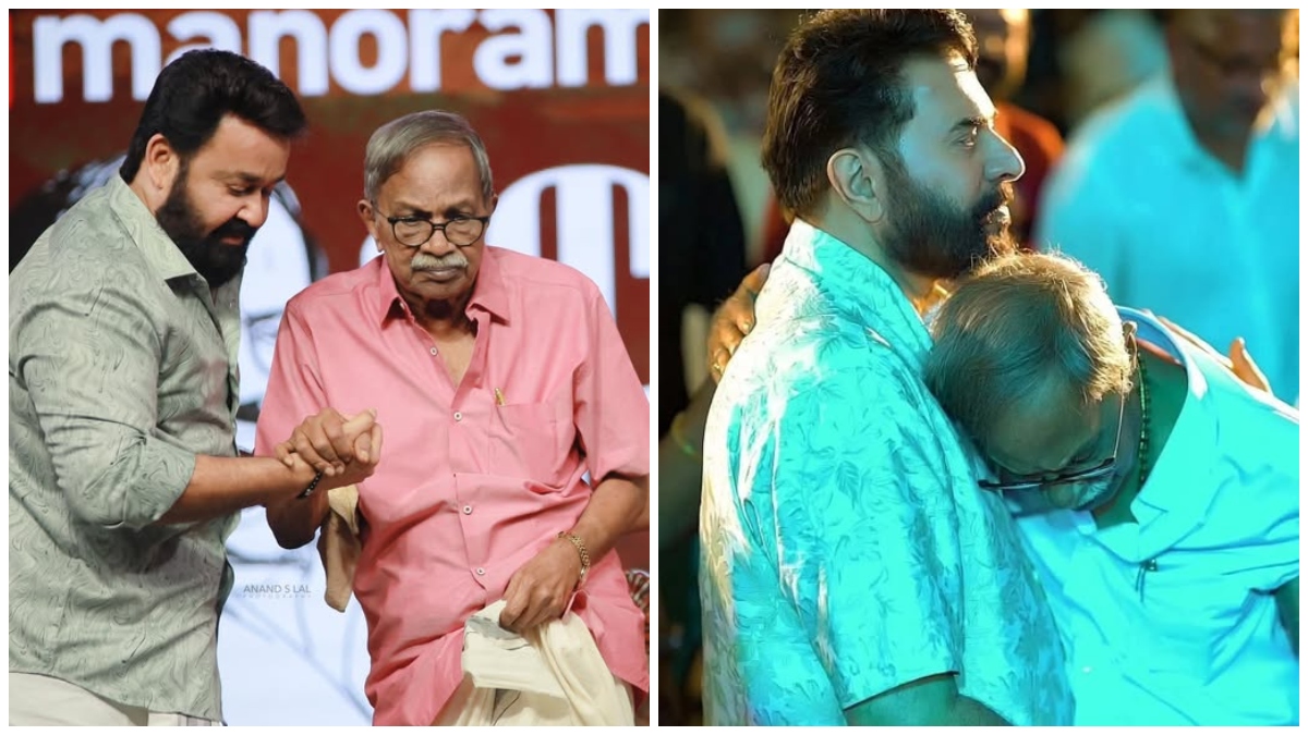 'I felt that I was his son': Mammootty, Mohanlal pay heartfelt tributes ...