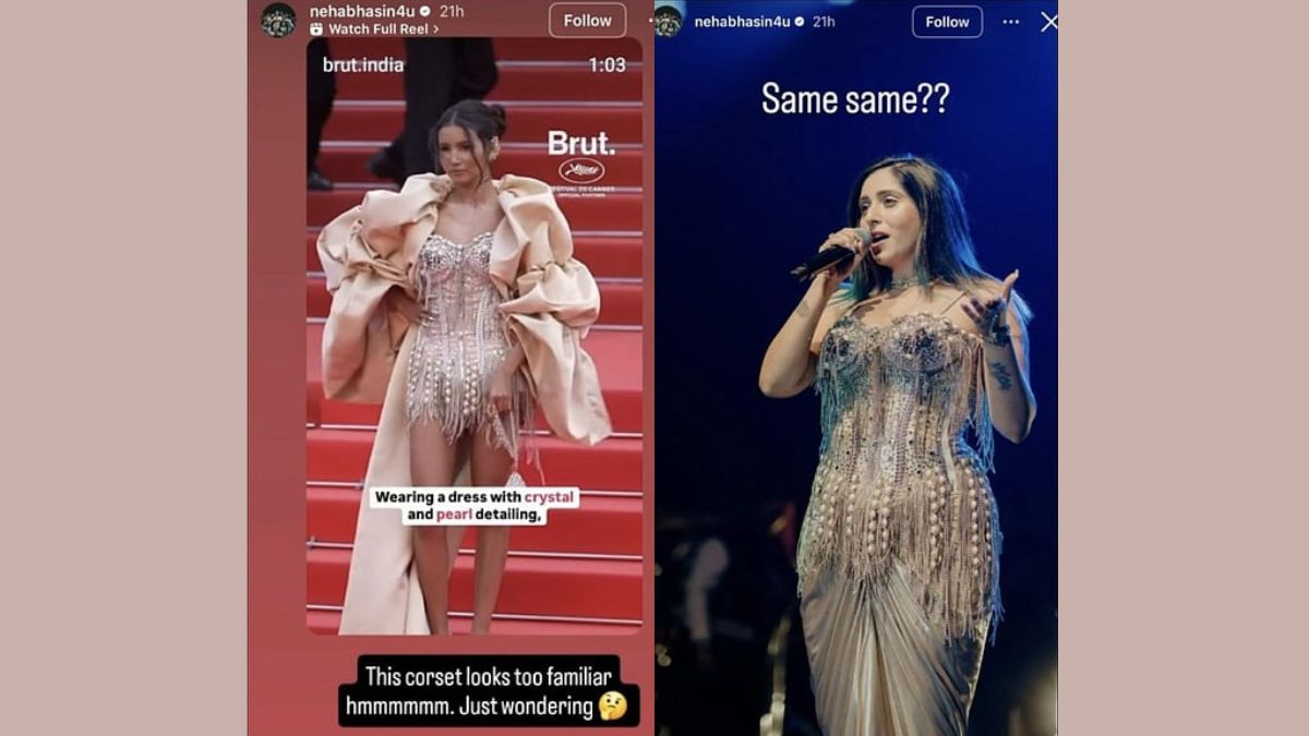 Nancy Tyagi accused of lying about her ‘self-stitched’ Cannes outfit- The Week