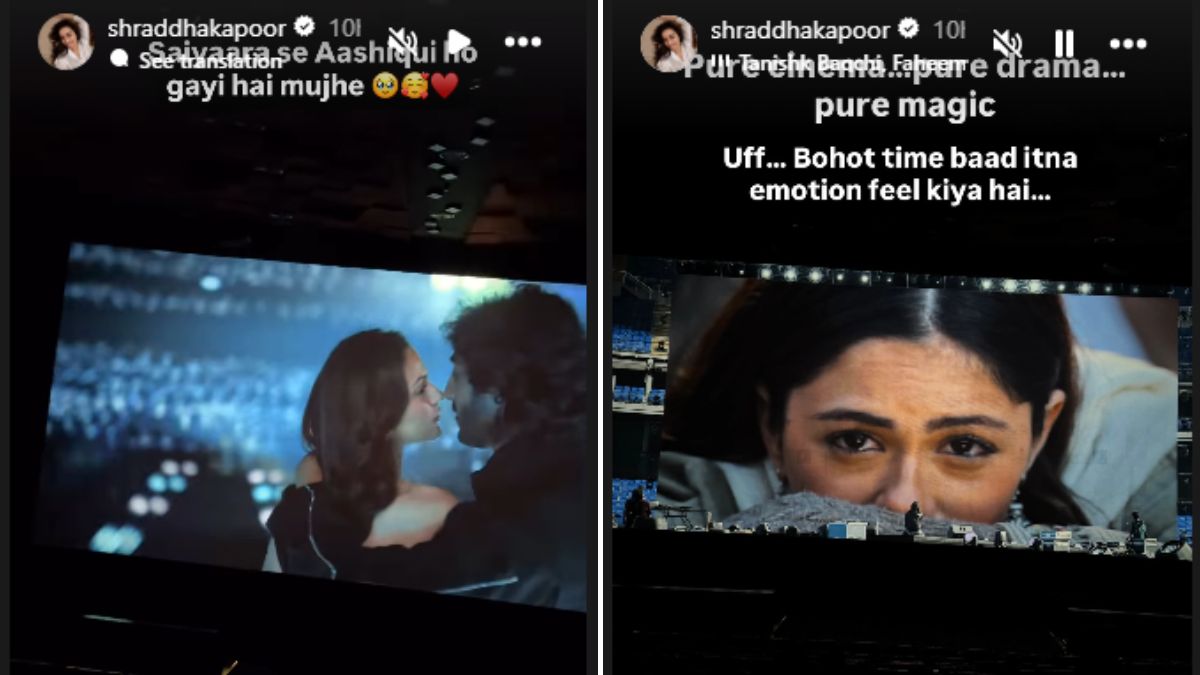 ‘Saiyaara se Aashiqui ho gayi hai mujhe,’ says Shraddha Kapoor in a heartfelt post- The Week