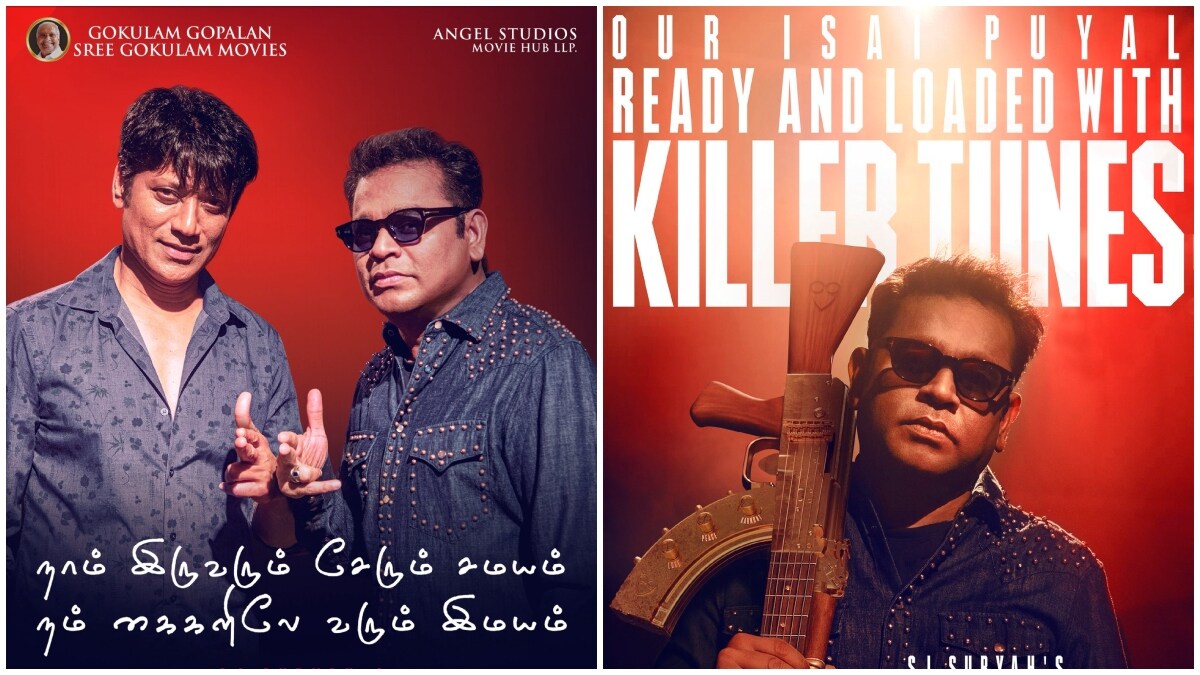 SJ Suryah reunites with composer AR Rahman for new directorial 'Killer'
