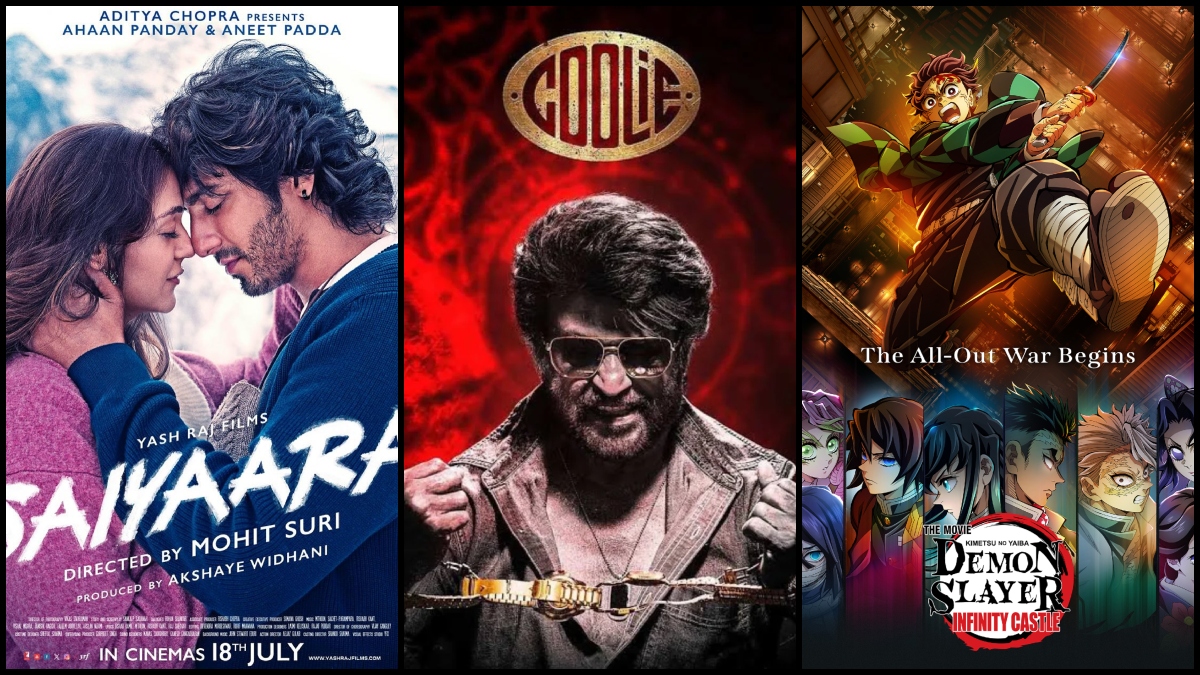 Coolie, Saiyaara, Demon Slayer: Infinity Castle | OTT and theatre ...
