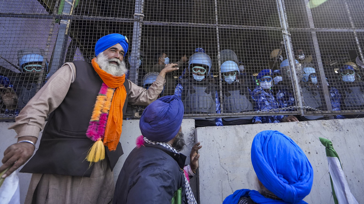 Delhi Chalo: Chaos at Shambhu border as Haryana police stop farmers ...